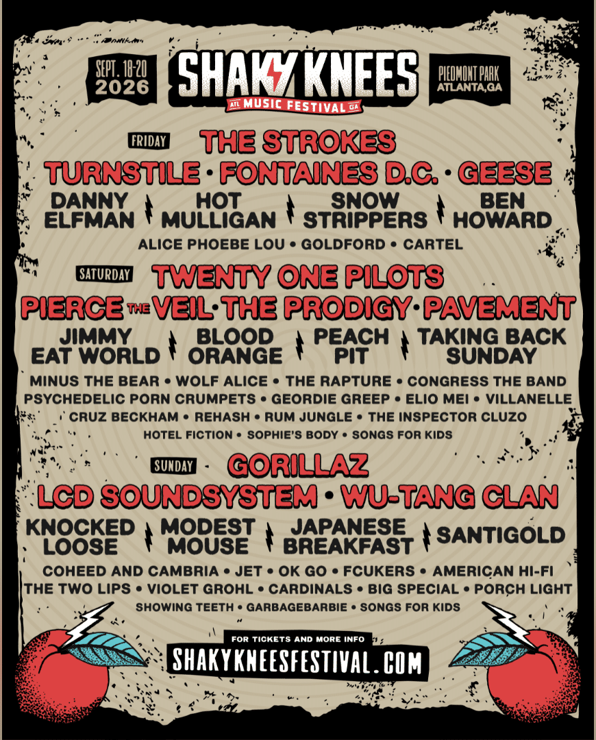 Shaky Knees Returns to Atlanta with All-Star Rock Lineup - Rutgers Radio